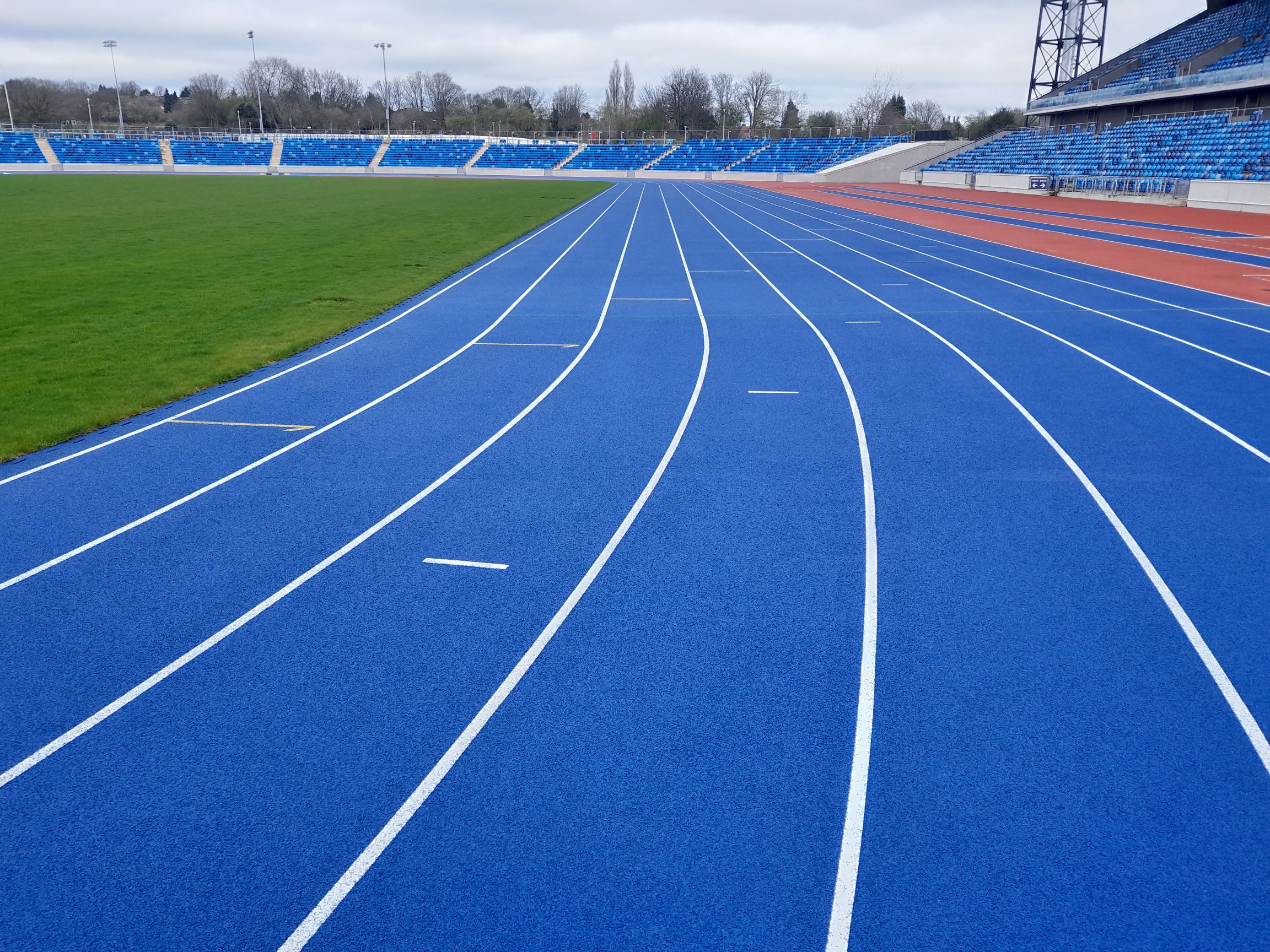 Athletics Track Clean Aquatrax -Alexander Stadium | Replay Maintenance